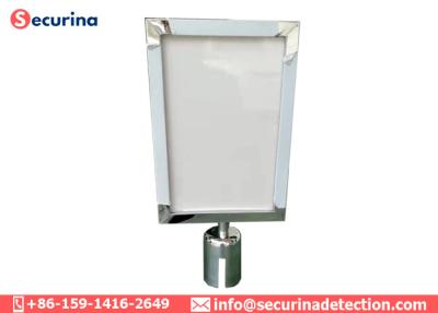 China Sign Holder Frame For Hotel Rope Queue Line Stanchion Post Events Stanchion for sale
