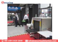 China 40AWG Introscope X Ray Inspection Machine 64 Times Zoom 32mm Steel for sale