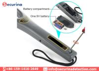 China 240VAC Hand Held Security Detector 22KhZ LED Vibration Alarm 6hrs Charging for sale