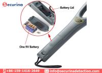China 110VAC Hand Held Metal Detector 22KhZ 3 LED Indicators FCC For Security Guards for sale