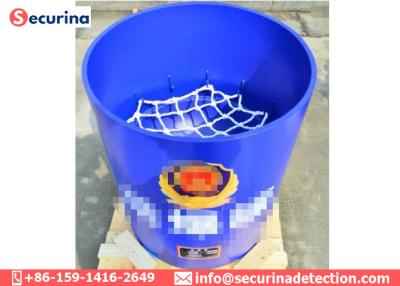 China Suppression Bin Bomb Disposal Device 1.5kgs TNT Explosion 660mm Dia for sale