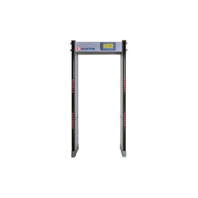 China Walk Through Arch Door Frame Metal Detector 33 Pinpoint Zones For Security Body Scanner for sale