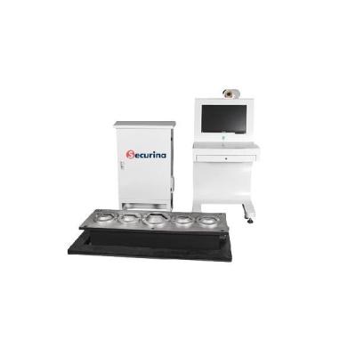 China 100W ALPR Under Vehicle Inspection System 50T Machine Fixed for sale