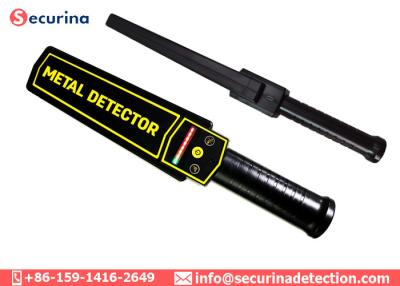 China High Sensitivity Security Metal Detector Wand ABS Plastic Handheld Security Scanner for sale