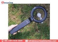 China Ring Detection Area Hand Held Metal Detector Small Portable Body Scanner for sale