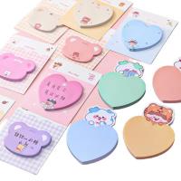 China Paper Custom Sticky Note Pad Self Adhesive Multi Coloured Sticky Notes With Flags for sale