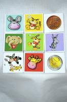 China Cartoon Educational Custom Card Printing Kids Paper Card Printing for sale