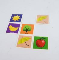China Children Paper Educational Flash Cards Custom Early Learning Flash Cards for sale