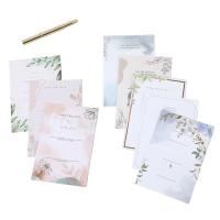 China Custom Printed Wedding Party Invitations Card With Envelope For Bridal Shower Decoration for sale