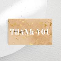 China CMYK Color Custom Card Printing Paper Thank You Cards Package Insert for sale