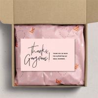 China CMYK Color Custom Card Printing Paper Thank You Cards Package Insert for sale