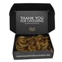 China Custom Colorful Printed Logo Corrugated Box Recycled Materials Custom Size Accepted Corrugated Mailer Box for Hair Extension Shipping for sale