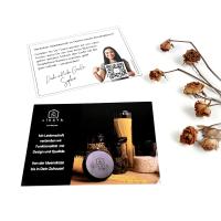 China Luxury Embossing After Sales Feedback Review Thank You Card Custom Postcard for Small Business for sale