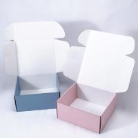 China Custom Logo Soy Ink Printed Holographic Laser Mailer Box Corrugated Box for Perfume Packaging for sale
