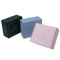 China Custom Dress Shoe Clothing Pink Packaging Mailer Box Fold Corrugated Cardboard Paper for sale