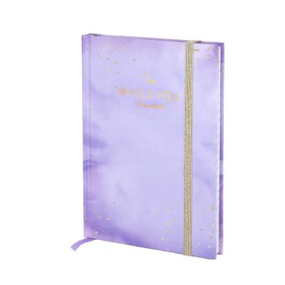 China Custom Print A4 A5 Sewing Binding Diary Planner Office Journal Notebook with Hardboard Cover for sale