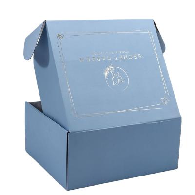 China Packaging Industrial Customized Foldable Corrugated Carton Box for Underwear Clothing for sale