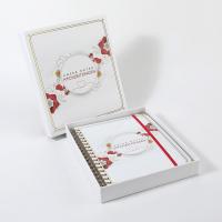 China Undated Journal Planner Notebook Organizer Daily Wedding Guest Book Hardcover for sale