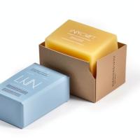 China CMYK Pantone Colour Printing Custom Logo Design Printed Kraft Paper Soap Boxed Gift Box for sale