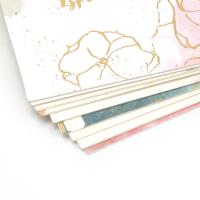 China Custom Gold Foil Greeting Card For Weddings Birthdays Christmas for sale