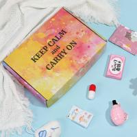 China Custom Logo Printed Pink Colorful Corrugated Mailer Box for Apparel Packaging and Logo for sale