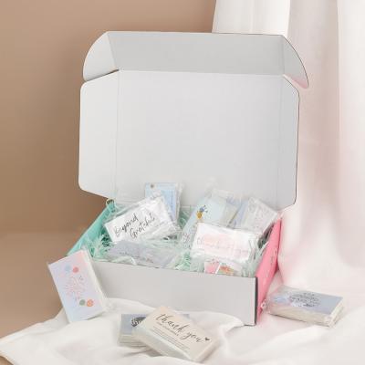 China Recyclable CMYK Soy Ink Printed Corrugated Board Shipping Mailer Box For Monthly Subscription Gifts for sale