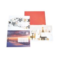 China Cardboard Custom Printed Gift Card Envelopes Business Correspondence Cards And Envelopes for sale