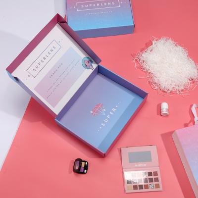 China OEM Printed Cosmetic Packaging Shipping Gift Paper Box with Custom Size Accepted for sale