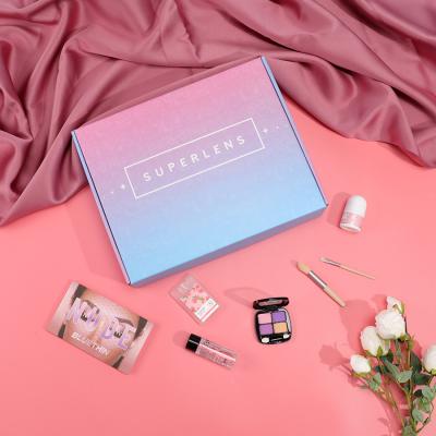 China CMYK Pantone Colour Printing Custom Design Corrugated Board Subscription Box for Girl for sale