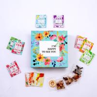 China Snack Custom Logo Printing Magnetic Folding Box for Tea Coffee Dessert Gift Packaging for sale