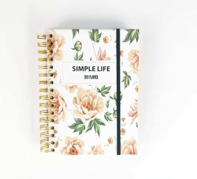 China Horizontal Layout Monthly Planner Journal for sale