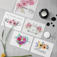 China Customized Gold Foil Thank you Card and Wedding Party Invitation with Film Lamination for sale