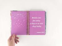 China A5 Inspirational Quotes Work Tracker for sale