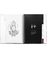 China Custom Hardcover Notebook with Personalized Covers 80 Sheets and 4c Offset Printing for Gifts and Office Use for sale