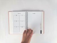 China Custom Hardcover Notebook with Personalized Covers 80 Sheets and 4c Offset Printing for Gifts and Office Use for sale