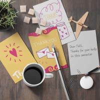 China 300gsm Coated Paper Custom Card Printing For Small Business Lamination CMYK Color for sale
