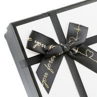 China CMYK Pantone Colour Printing Elegant Customized Reusable Gift Box with Ribbon Bow for sale