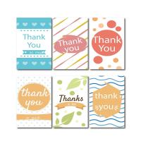China Paper Custom Card Printing Colorful Business Thank You Cards Offset Printing for sale
