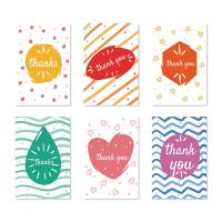 China Paper Custom Card Printing Colorful Business Thank You Cards Offset Printing for sale