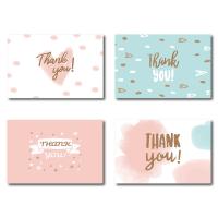 China Paper Custom Card Printing Colorful Business Thank You Cards Offset Printing for sale