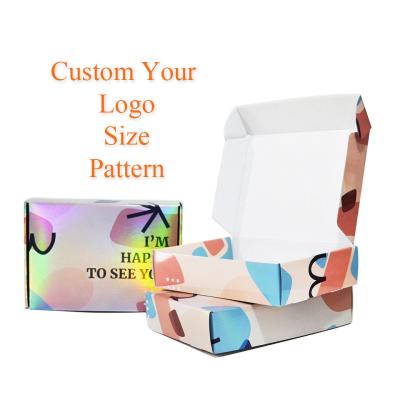 China Retail Stand Box Private Label Colorful Shipping Mailer Box for Beauty Subscription for sale