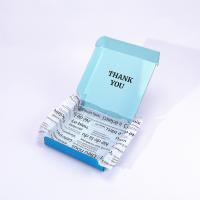 China Custom Printed Folding Shipping Mailers Box with Tissue and Raffia Shredded Paper for sale