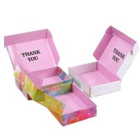 China CMYK Pantone Colour Printing Retail Stand Box for Clothes Apparel Underwear Wig Packaging for sale
