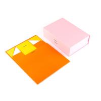 China Custom Order Luxury Pink Paper Magnet Foldable Magnetic Gift Box for Fashionable Packaging for sale
