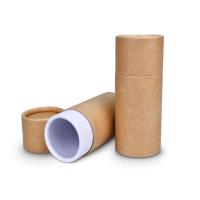 China Eco-Friendly Cardboard Round Cylinder Packaging for Biodegradable Candle and Perfume for sale