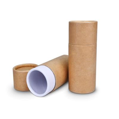 China Eco-Friendly Cardboard Round Cylinder Packaging for Biodegradable Candle and Perfume for sale
