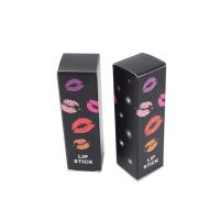 China Cardboard Custom Size/Logo Paper Cosmetic Lipstick Lip Balm Packaging Box for Lipgloss for sale