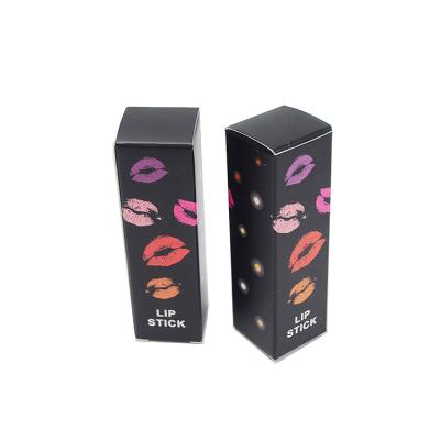 China Cardboard Custom Size/Logo Paper Cosmetic Lipstick Lip Balm Packaging Box for Lipgloss for sale