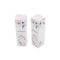 China Custom Size Accepted Custom Logo Printing Lipstick Lip Gloss Paper Packaging Box for sale