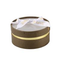 China CMYK Custom Logo Kraft Paper Clothing Jewelry Perfume Tube Paper Flower Cylinder Gift Packaging Box With Ribbon for sale